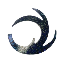 Pacchiarini Dragon tails XXL Holographic Black | Fly Tying Materials ...