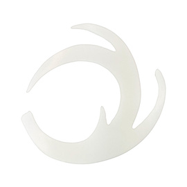 Pacchiarini Dragon tails XL Pearl | Fly Tying Materials \ Synthetics ...