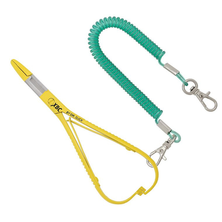 Dr. Slick XBC Mitten Scissor Clamp 5" Yellow Straight | Leaders Tippets ...