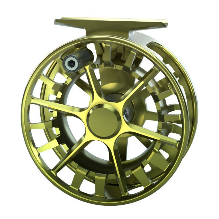 Lamson Guru Olive Green S-Series Fly Reel Lamson Guru Olive Green S ...