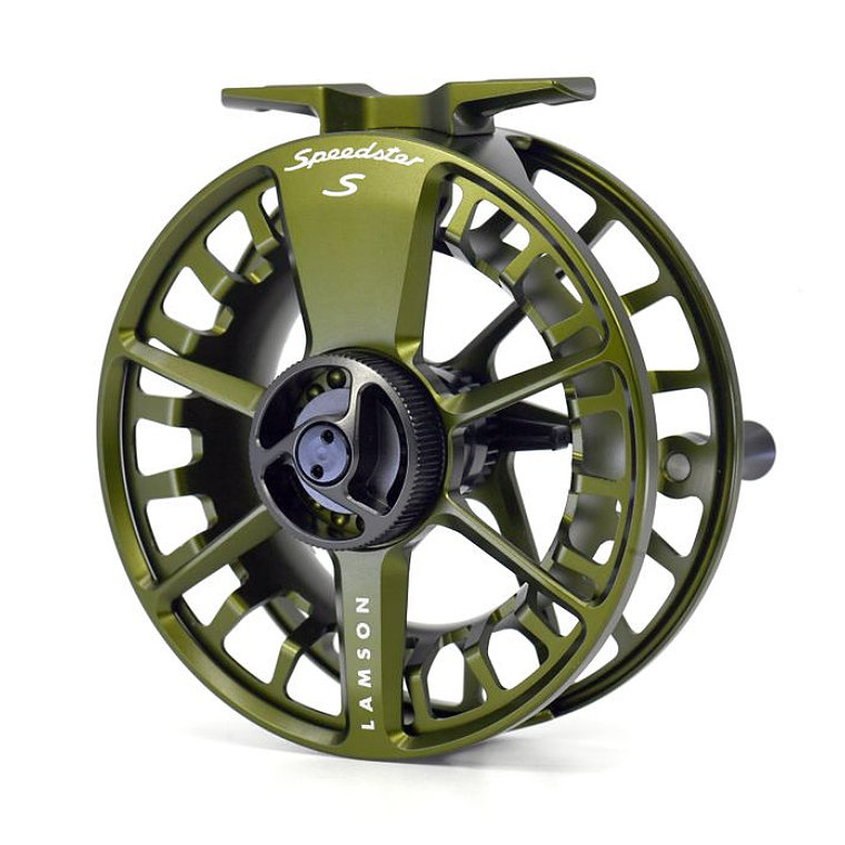 Lamson Speedster S-Series Olive Green Fly Reel 2 - 4 | Fly Reels \ Fly ...
