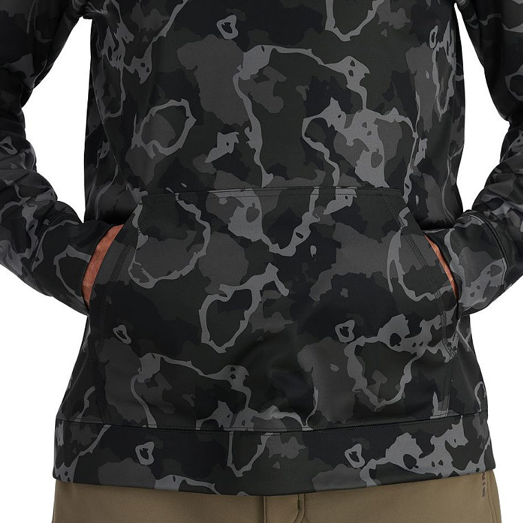 Simms Challenger Hoody Regiment Camo Carbon | Clothing \ T-Shirts ...