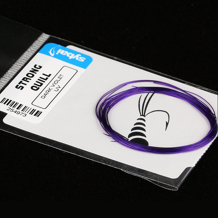 Sybai Strong Quill Dark Violet UV | Fly Tying Materials \ Synthetics ...