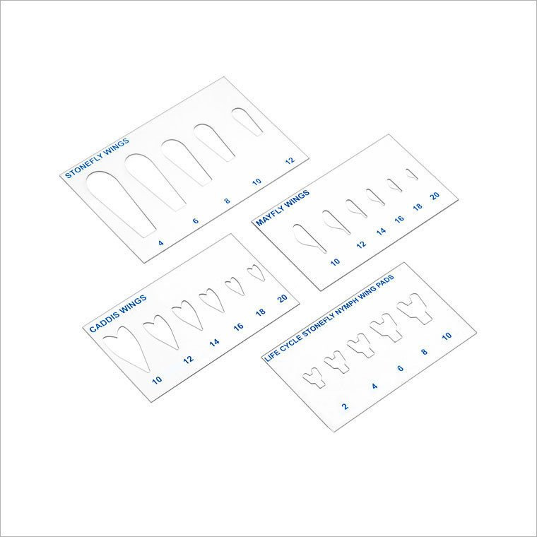 Wapsi Life Cycle Wing Stencil Set | Fly Tying Materials \ Synthetics ...